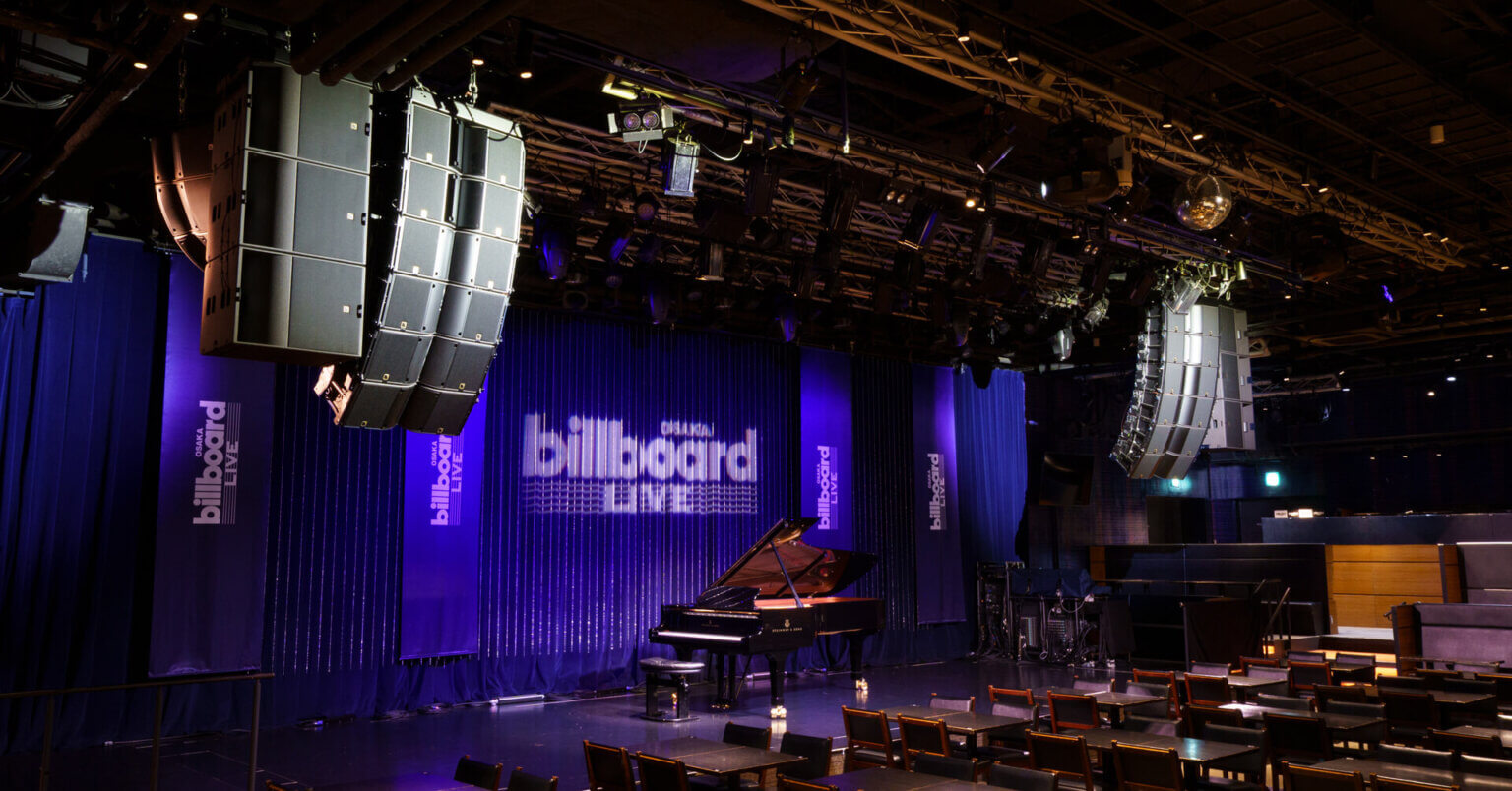 Billboard Live OSAKAがL-Acoustics K3を導入。強力で柔軟なサウンドシステムが店舗の新たな挑戦をサポート ...